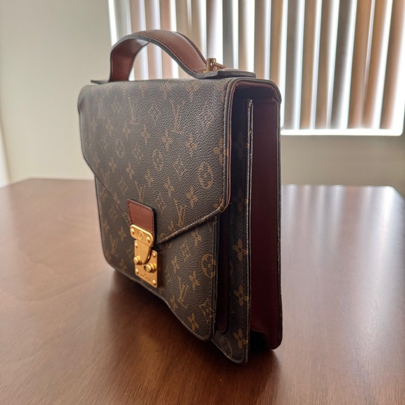 Louis Vuitton | Bags | Louis Vuitton Vintage Monogram Briefcase | Poshmark